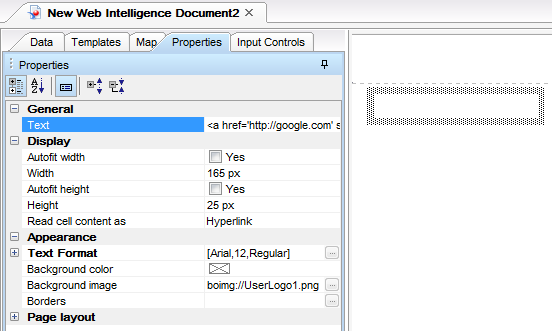 Image with Hyperlink in Webi report | bukhantsov.org